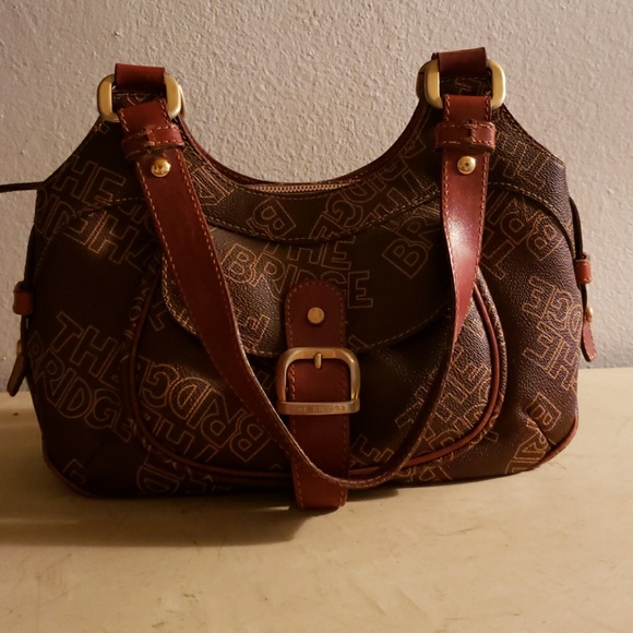 Bridge | Bags | Bridge Monogrammed Small Shoulder Bag | Poshmark